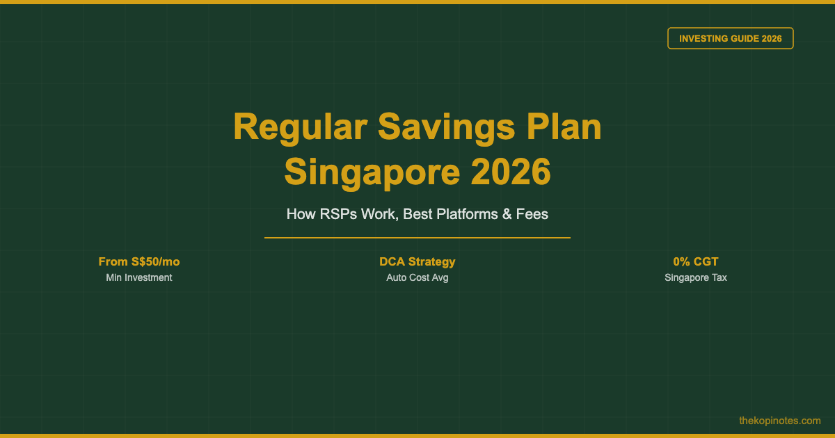 Regular Savings Plan Singapore 2026: Complete Guide (RSP Explained ...