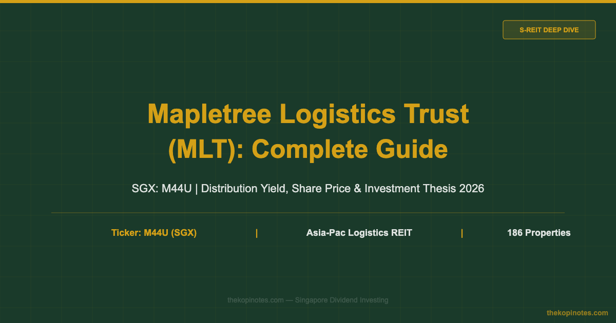 Mapletree Logistics Trust (MLT): Complete Guide for Singapore Investors ...